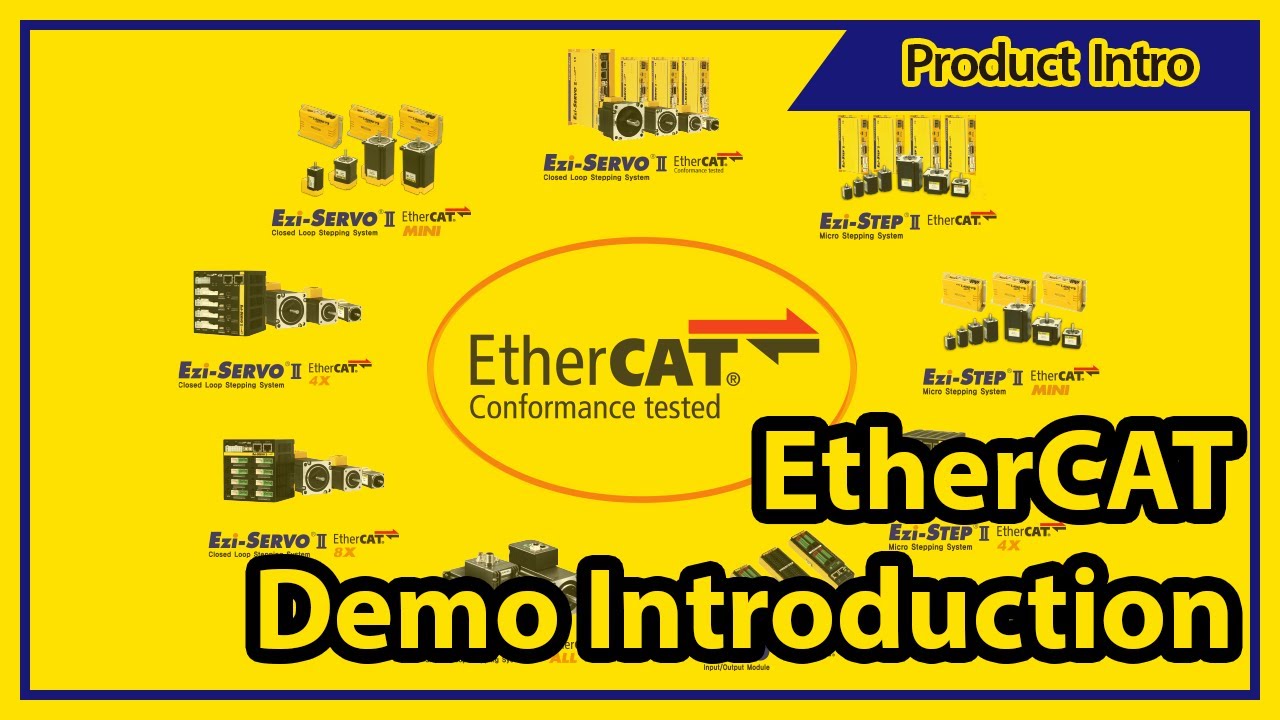 [Product Intro] EtherCAT demo introduction - YouTube