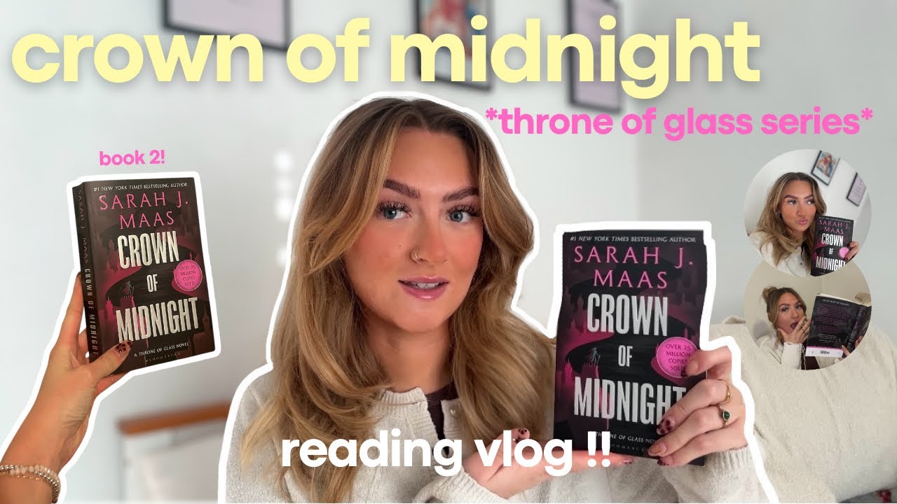 crown of midnight reading vlog🗡️🦌🤍 *full spoilers* | READ TOG WITH ME - bookmas day 6🧑‍🎄 - YouTube