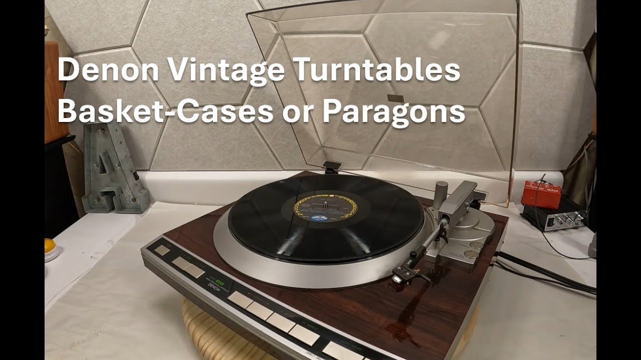 Denon DP-45F - Vintage Turntable – Basket-Case or Paragon – Review and ...