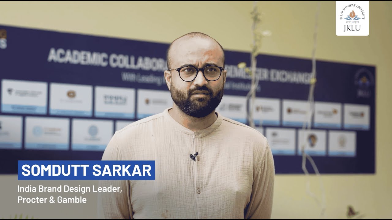 What P&G’s Design Leader Saw at JKLU Surprised Him - YouTube