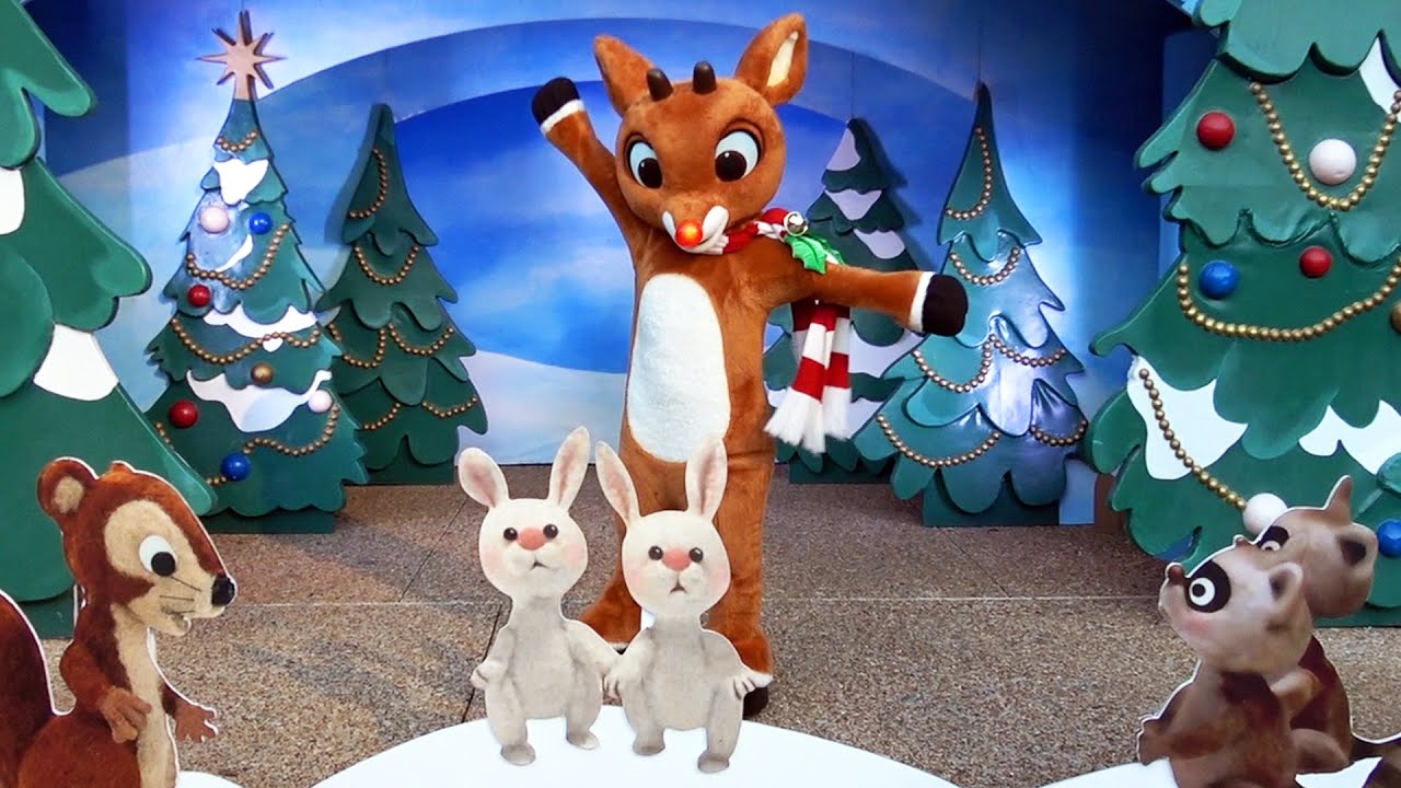 Rudolph & Bumble Distanced Character Meet & Greet at SeaWorld Orlando ...