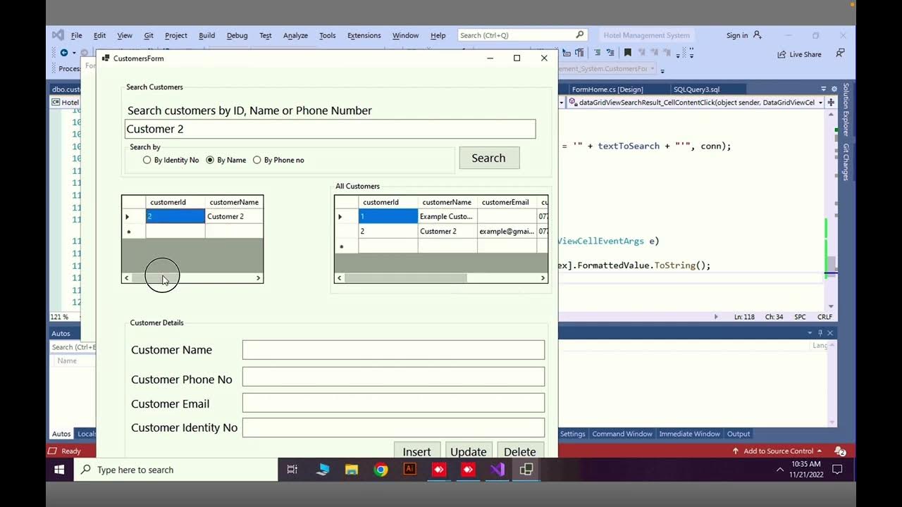 How To Get Selected Datagridview Row First Column Value Or Other Column Value In Visual C