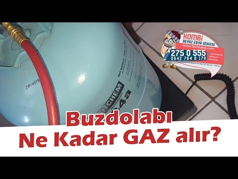 Buzdolabı Ne Kadar Gaz Alır?