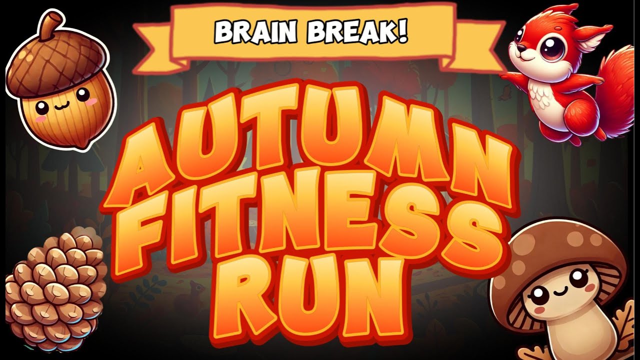 Autumn Fitness Run for Kids — Brain Break - YouTube