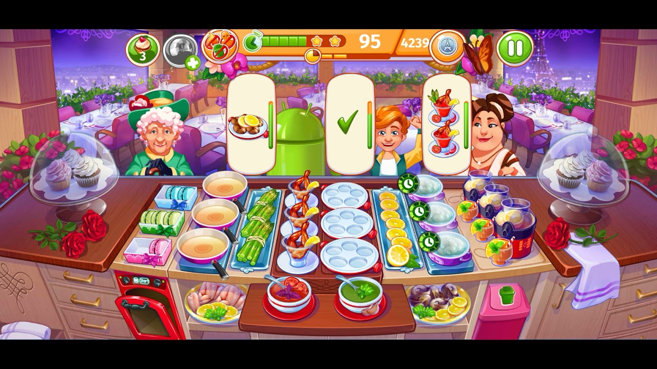 Cooking Craze - Paris | Bonus Level 2 - YouTube