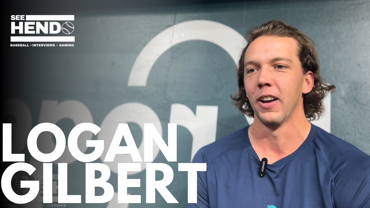 Logan Gilbert talks mariners pitching , builds rotation , dream pitches ...