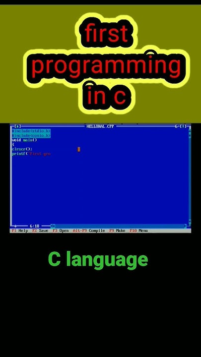 programming in c language #programming #bca #viral #computerscience #practical #viralvideo - YouTube