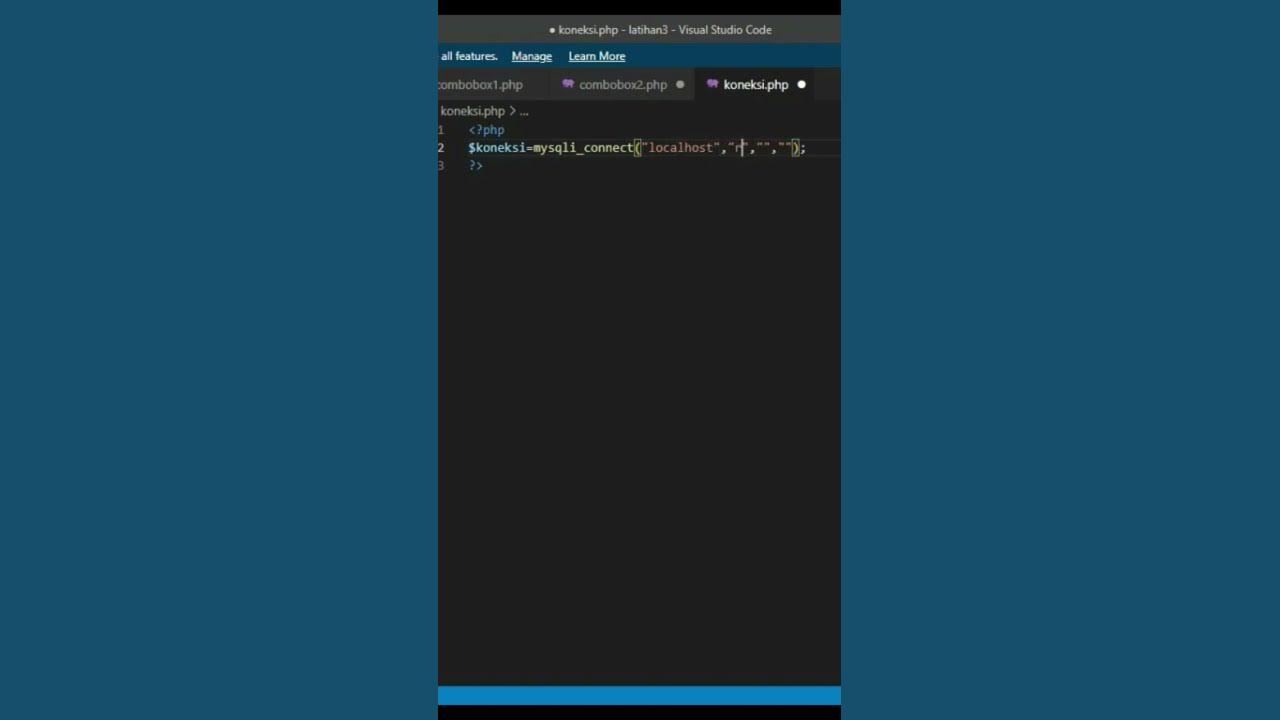 Combobox Mysql Shorts Programmer Mysql Php Youtube