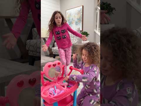 A lesson about sharing is caring - Sierra teaches Rhia about sharing