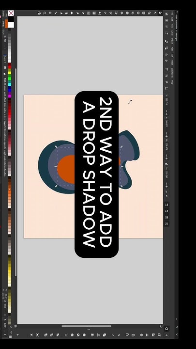 2 Ways To Add A Drop Shadow In Inkscape | Dropshadow tutorial | GfxAmbition | Inkscape Tutorial ...
