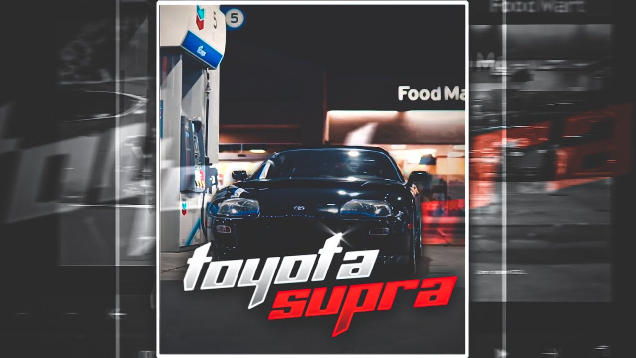 Supra Car Edit || Supra Alight Motion Preset || Supra Badas Edit || New ...