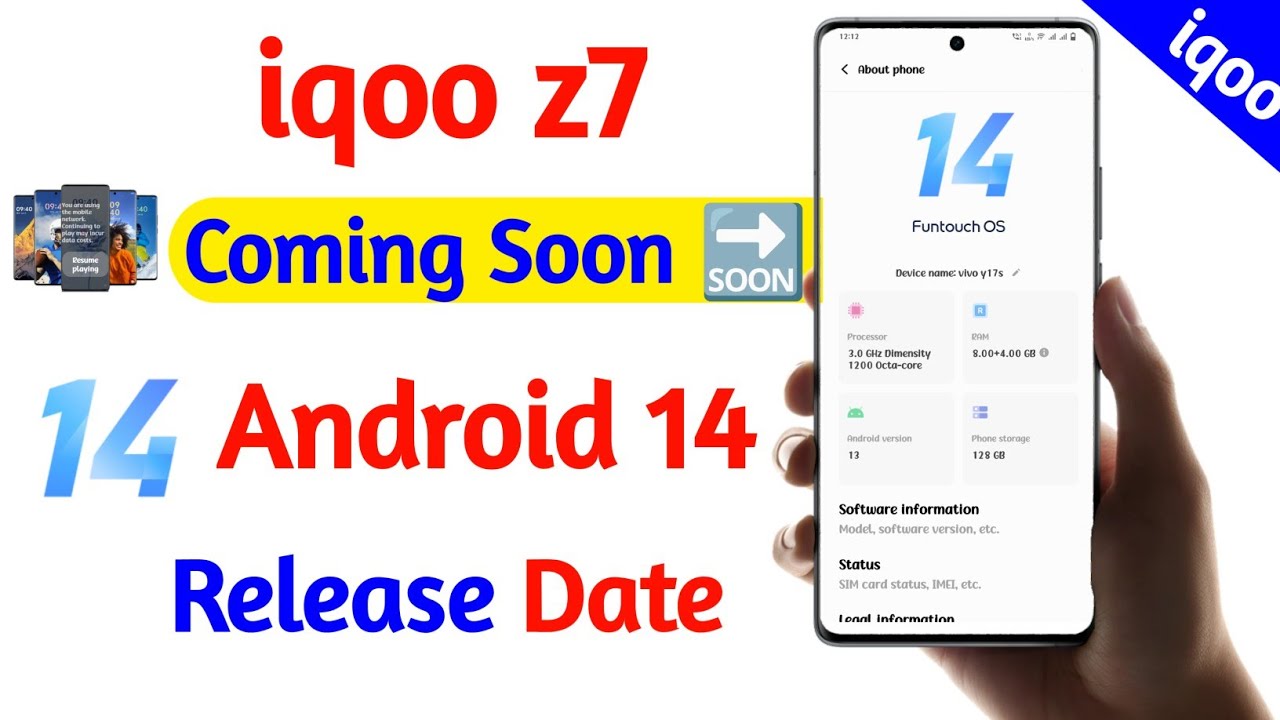 iqoo z7 android 14 release date | android 14 release date on iqoo z7 | technical vijay - YouTube