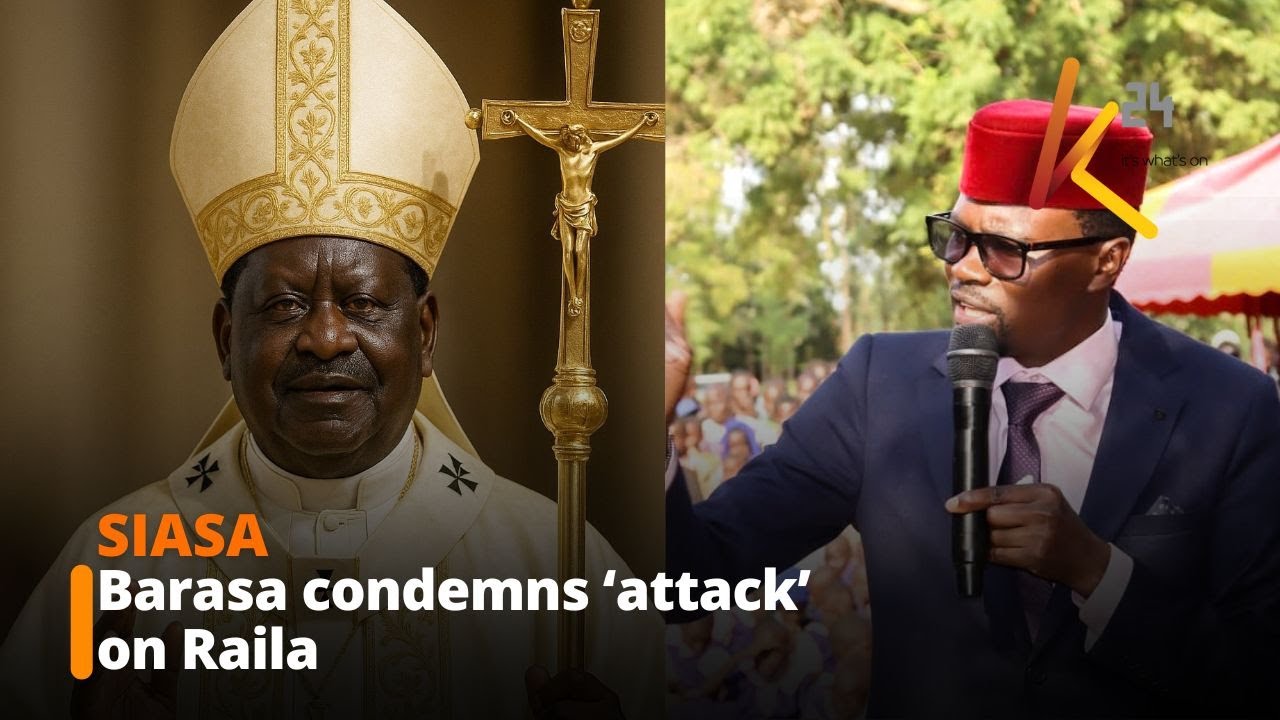 Didmus Barasa condemns viral edits of Raila in Pope’s attire - YouTube
