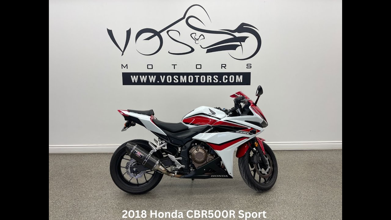 2018 Honda CBR500R Sport walkaround video V5357 - YouTube
