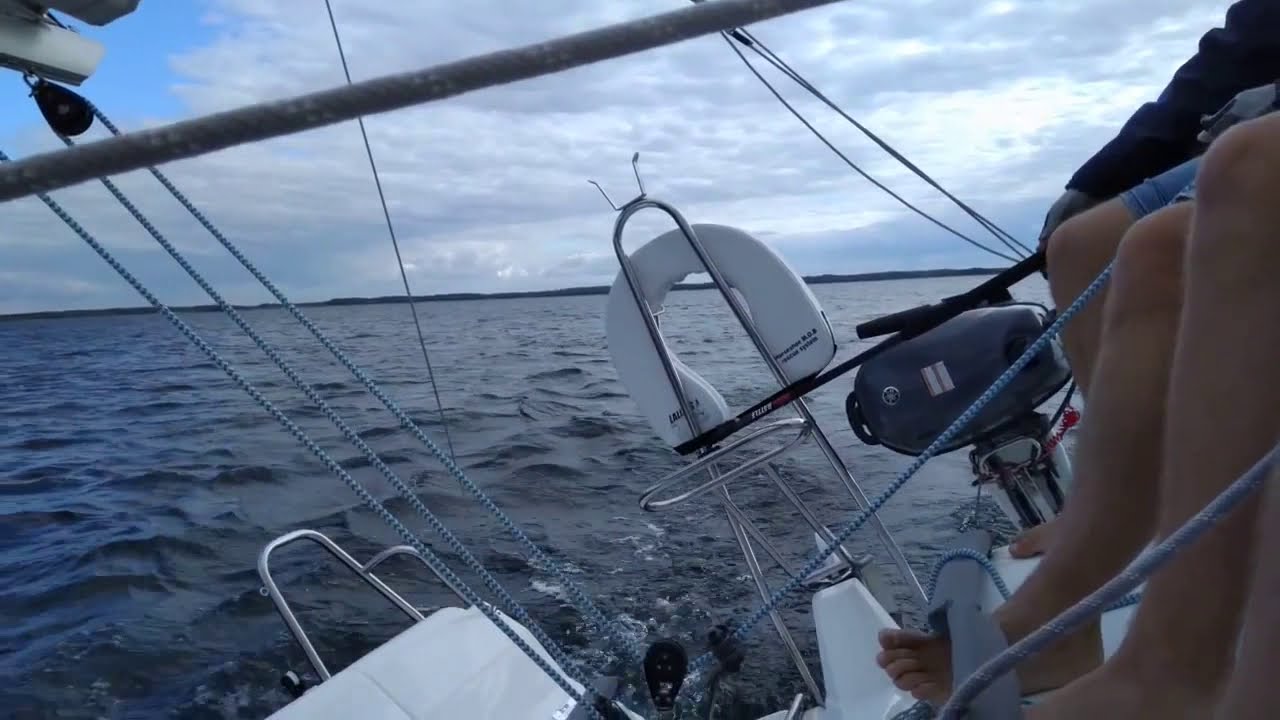 SATURN 23 GT @ Mazury = Sailing Fun 😋😋😋 - YouTube