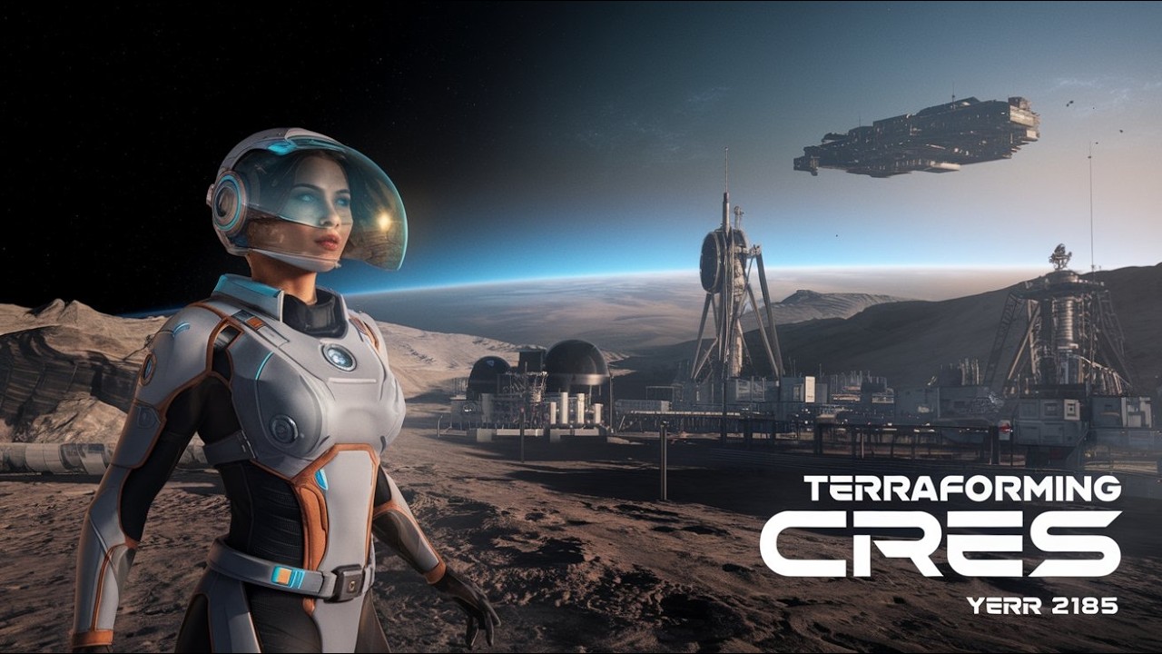 Terraforming Ceres Year 2185 #space - YouTube
