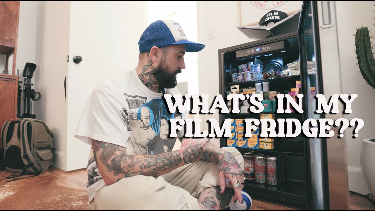 I bought a mini fridge- what's in my film fridge?? - YouTube