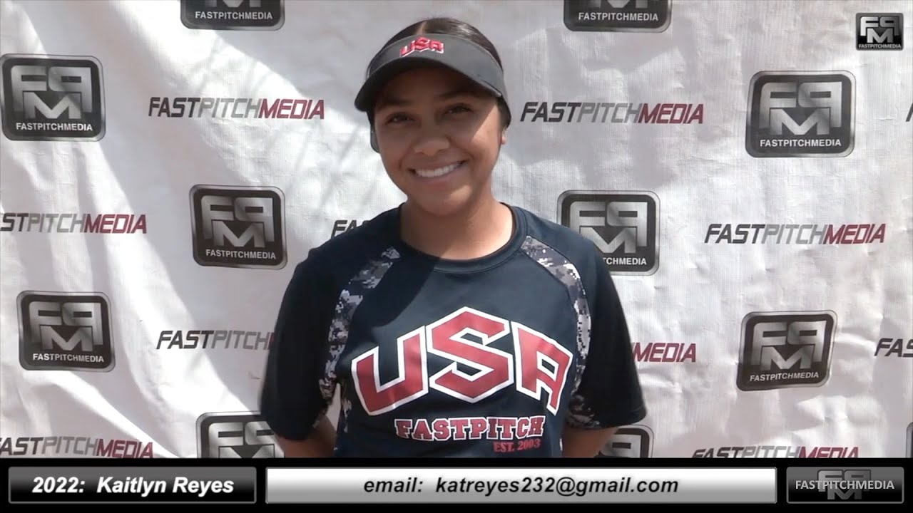 2022 Kaitlyn Reyes 4.0 GPA Middle Infielder & Outfielder Softball ...