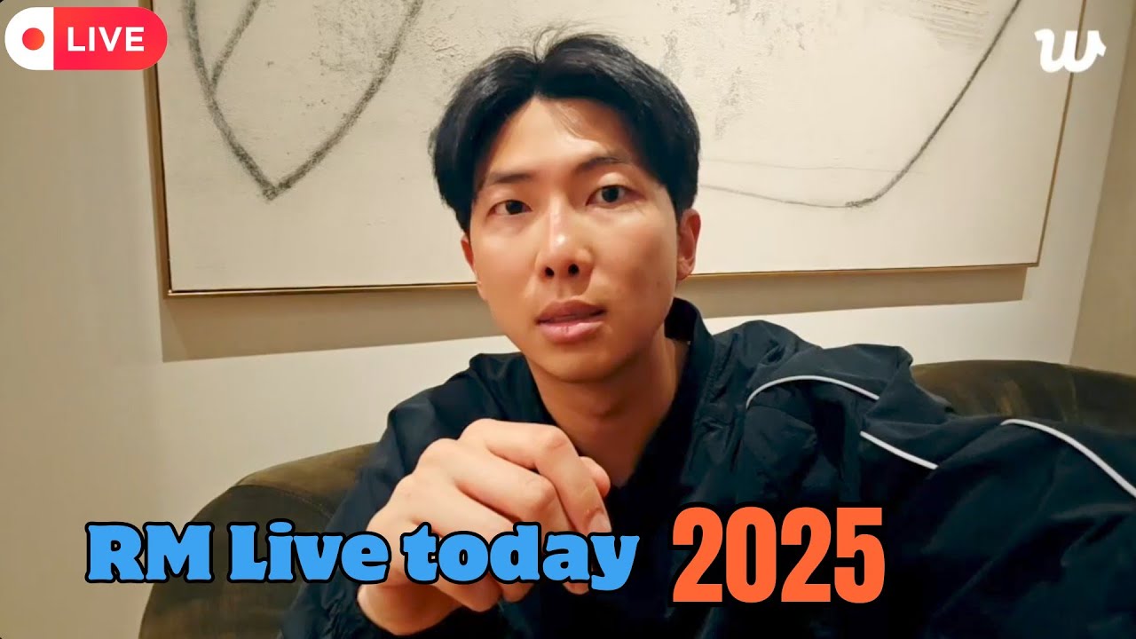 🔴 [SUB] RM BTS's Midnight Weverse Live – Can't Sleep - YouTube