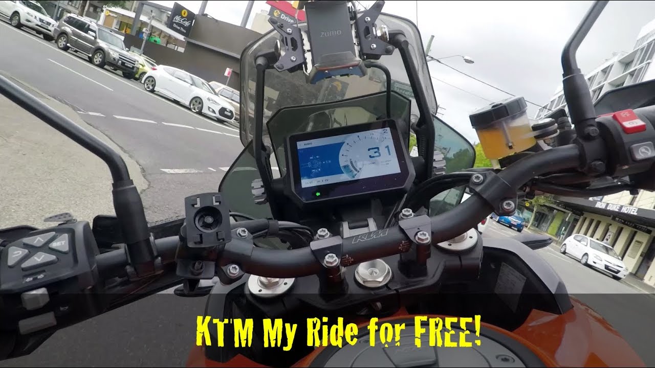 KTM My Ride software upgrade for FREE - YouTube