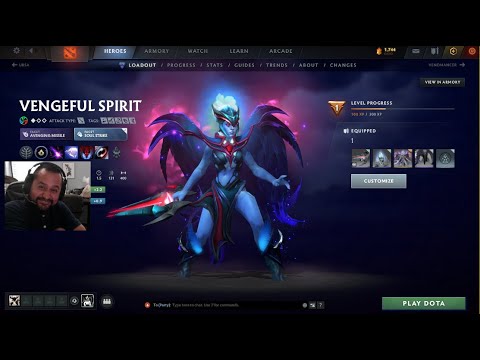 7.37b Vengeful Spirit Soul Strike Best Build Crownfall ACT 3 Rank 1 ...