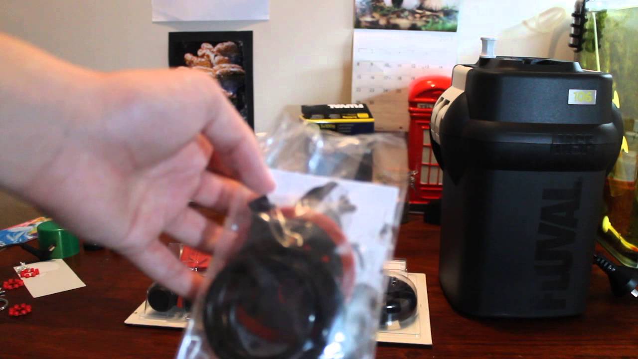 Fluval 106 canister filter unboxing - YouTube