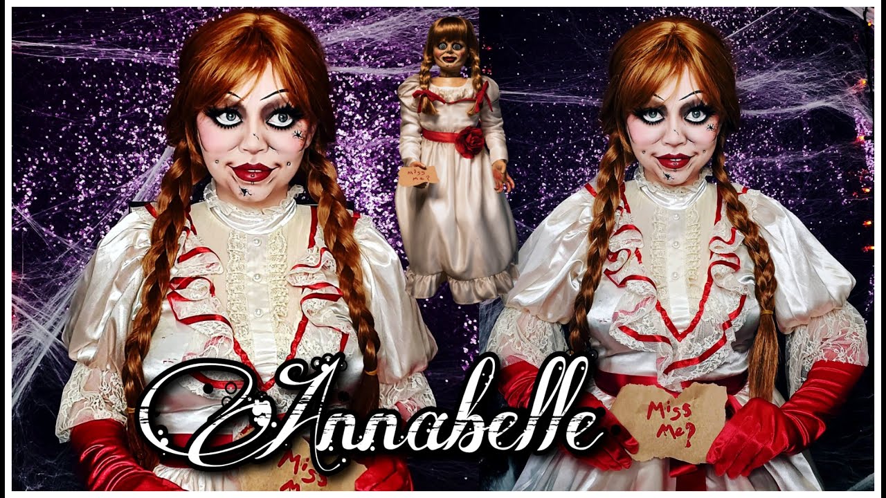 Annabelle doll from The Conjuring universe HALLOWEEN TUTORIAL | Sydney ...