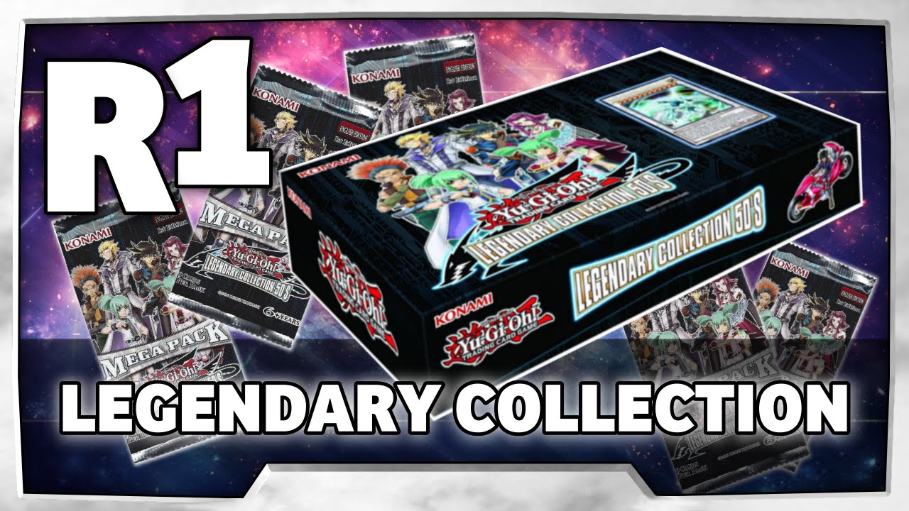 Yugioh TCG Legendary Collection 5D'S BOX Opening (R1) Awesome Synchro ...