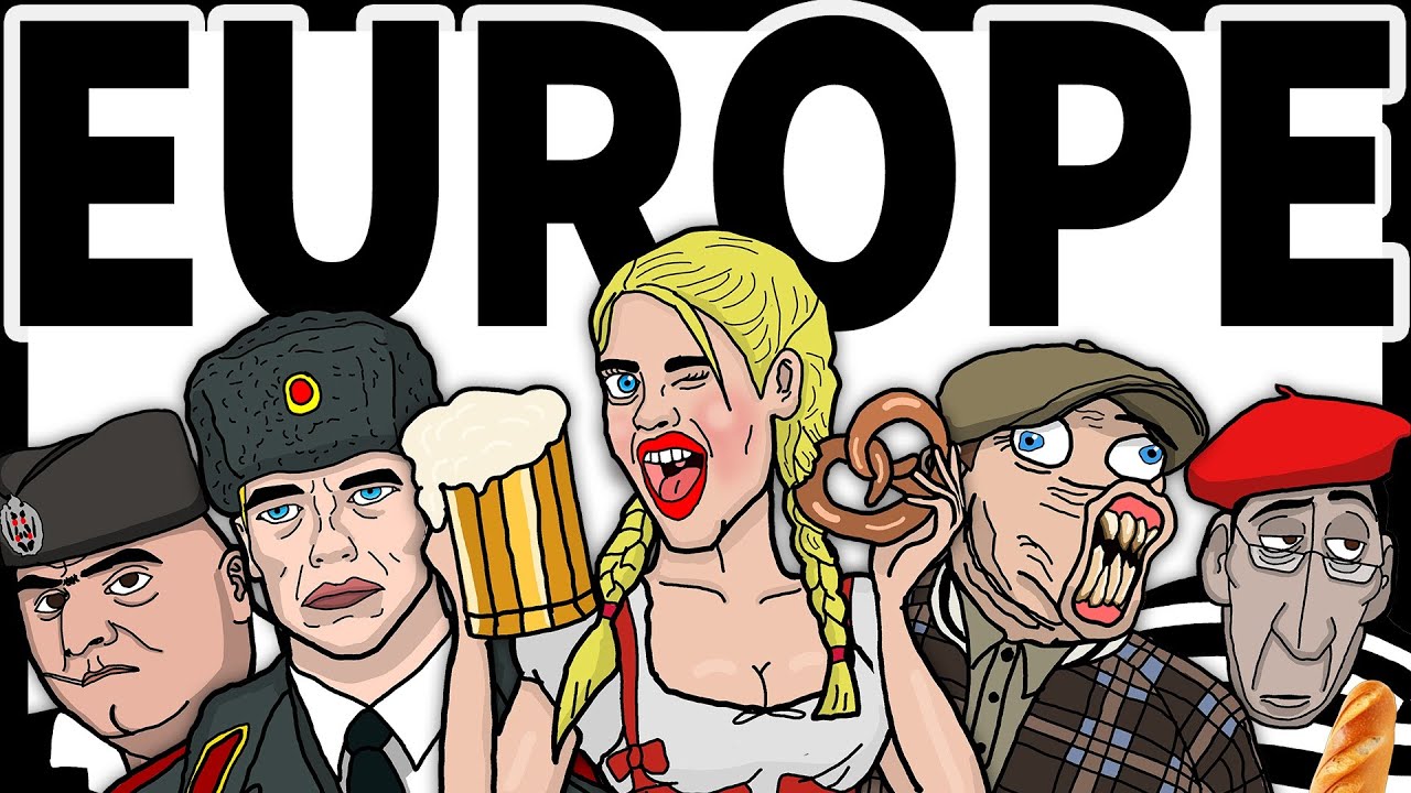All European Countries Stereotypes Explained - YouTube