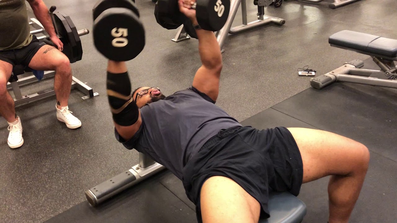 Dumbbell (DB) chest flyes - YouTube