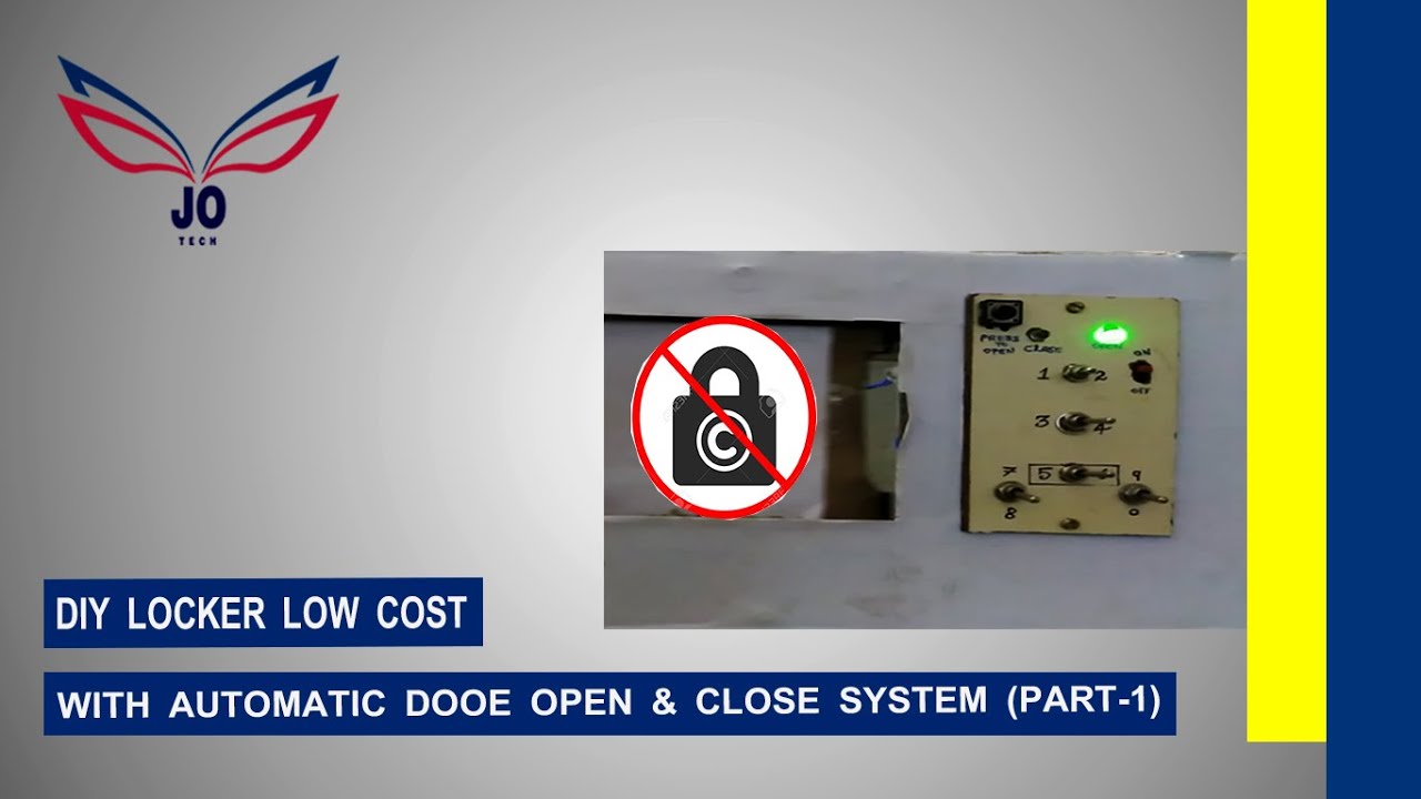 make your own locker circuit using toggle switches (part-1) // jo's ...