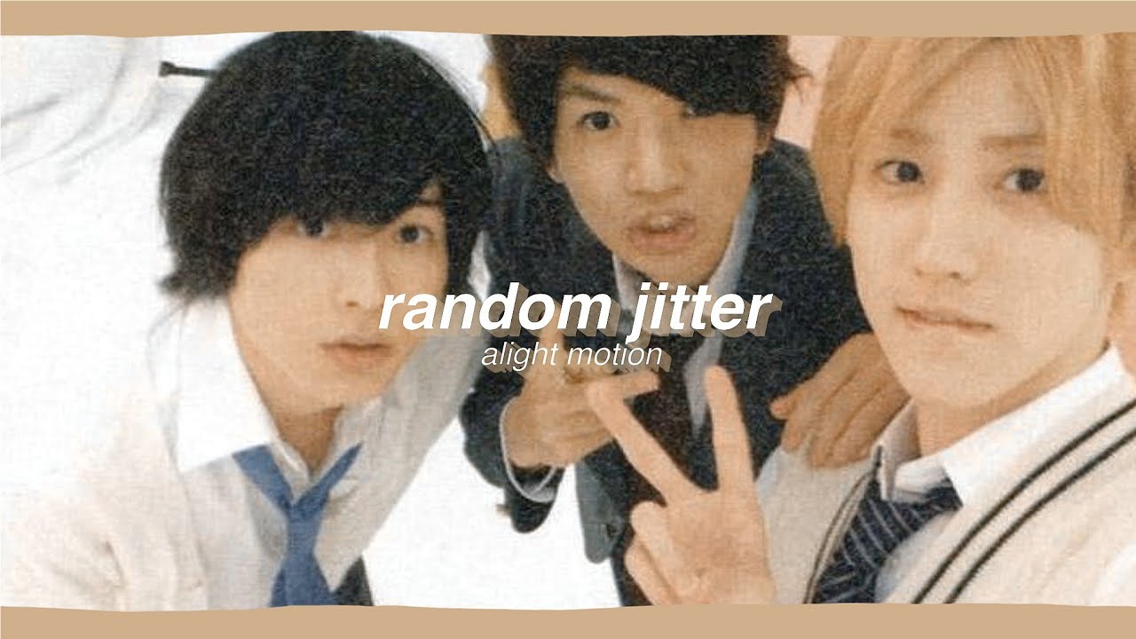 random jitter tutorial | alight motion - YouTube