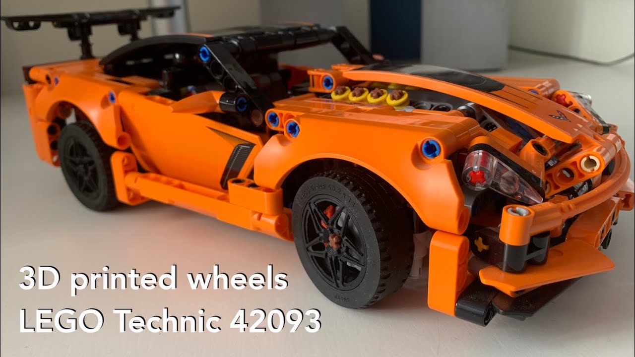 Custom LEGO Technic 42093 3D printed upgrade - YouTube