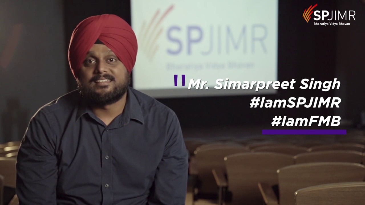 SPJIMR's FMB participant Simarpreet Singh shares his experience. - YouTube