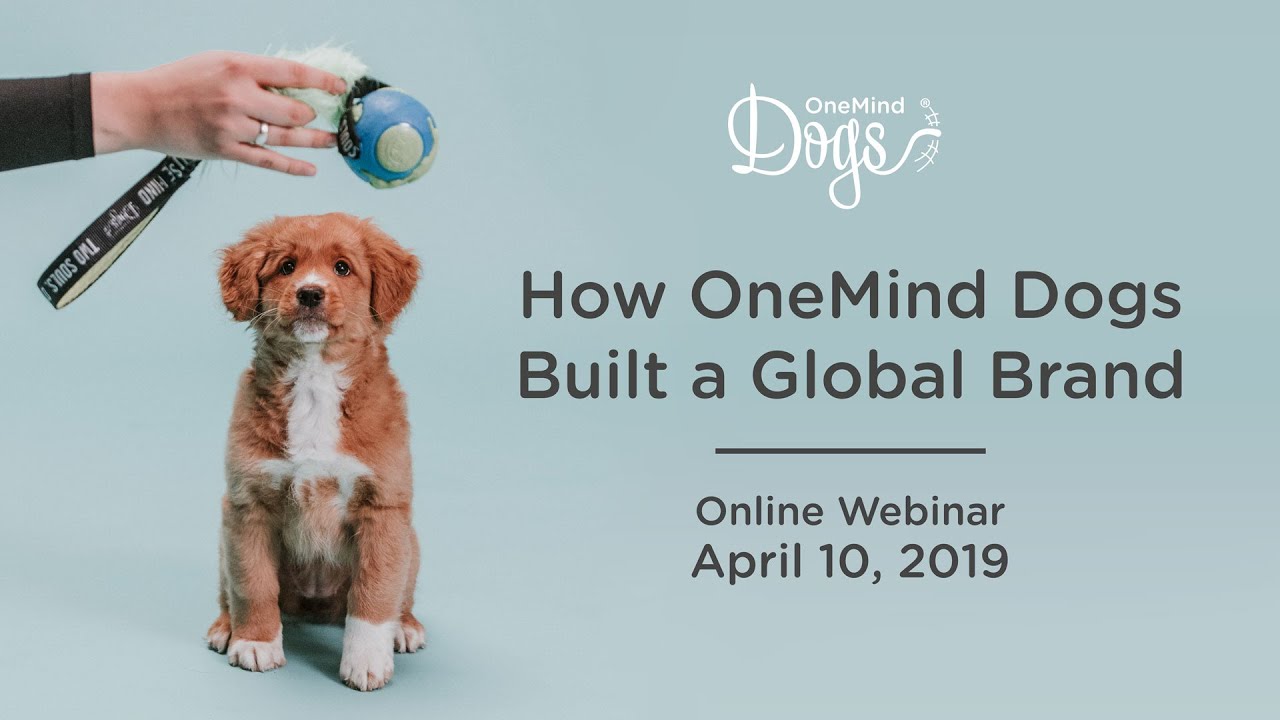 How OneMind Dogs Built a Global Brand [Webinar Recording] - YouTube