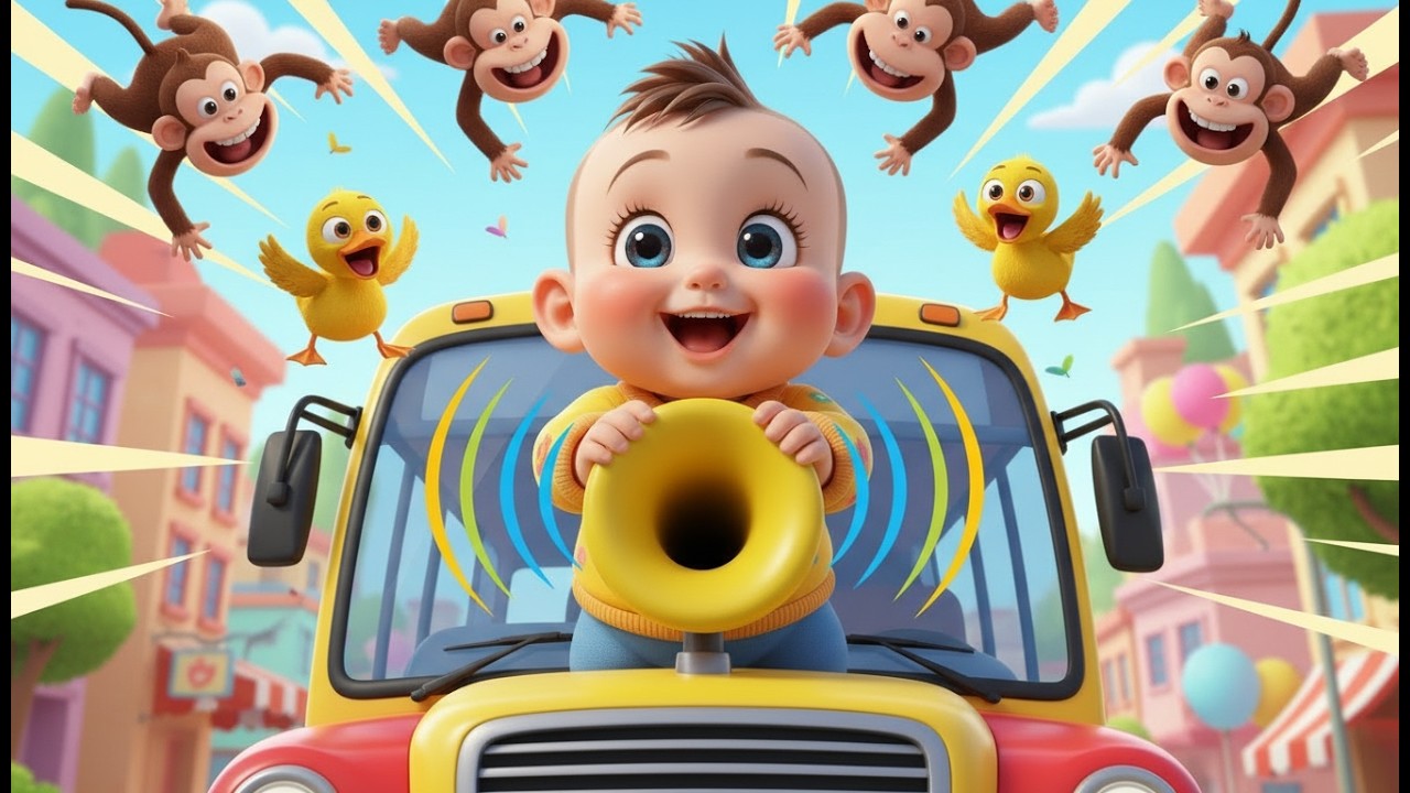 The Silly Bus Ride Remix sin derechos de autor 🚌🎶 | canción para niños ...