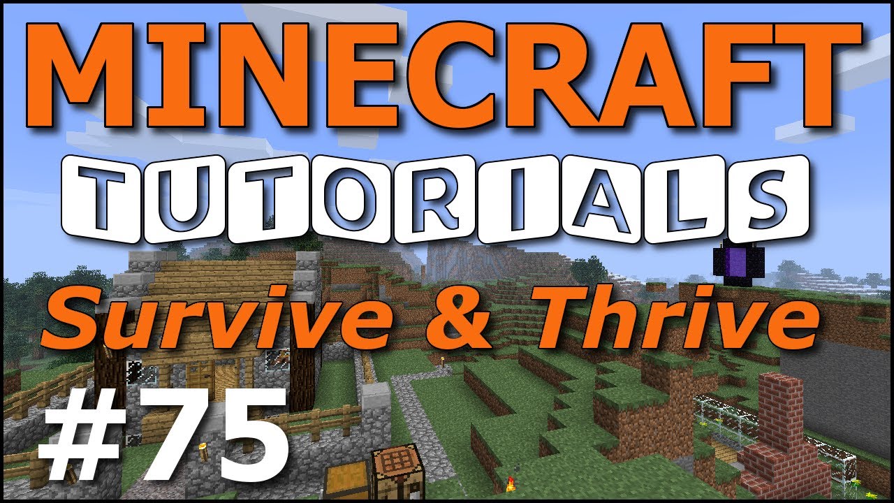 Minecraft Tutorials - E75 Beacon Shrine (Survive and Thrive Season 4 ...