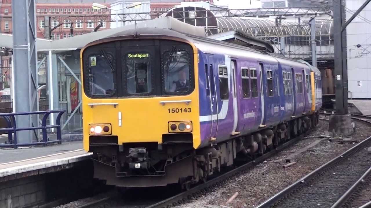 Northern Rail 150143 & 142031 Departs Manchester Piccadilly For ...