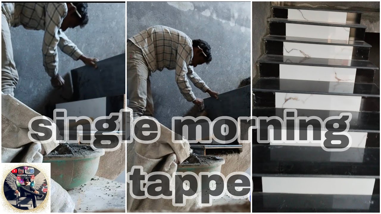 single moulding ke tappe long video #tiles #design #furnitune #flower # ...