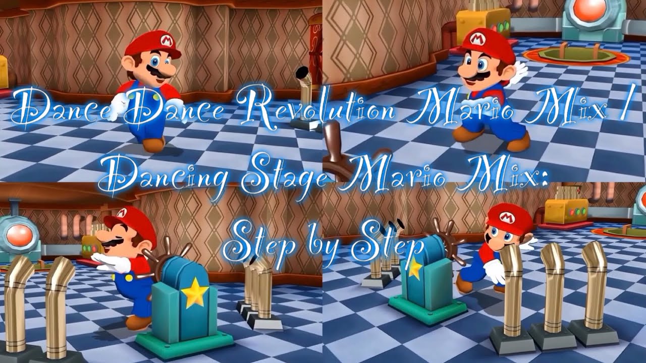 Dance Dance Revolution Mario Mix / Dancing Stage Mario Mix: Step by ...