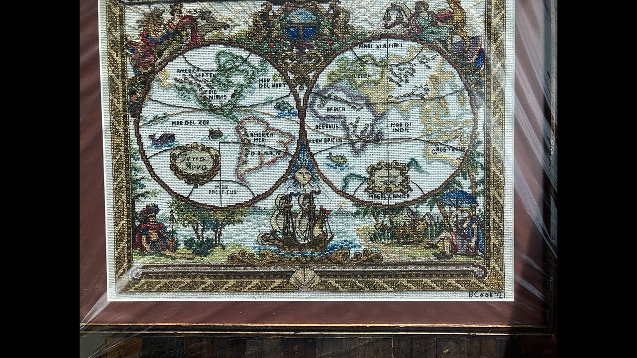 Joy Sunday 14CT Counted Cross Stitch Kits Cross-Stitch Pattern Old ...