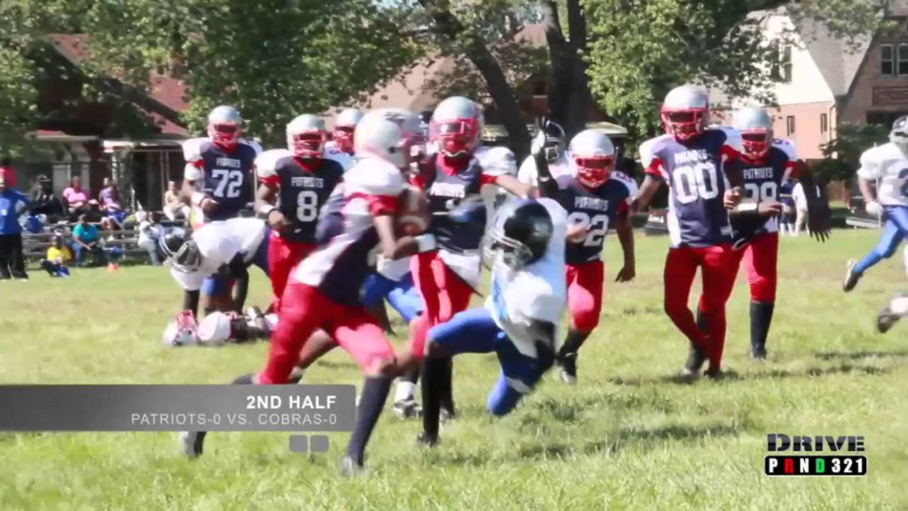 PAL Football - Patriots(B Team) v.s. Cobras - YouTube
