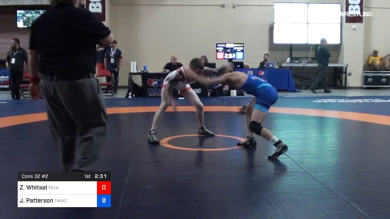 57 Kg Cons 32 2 Zachary Whitsel Texas Techfall Vs Jarrod Patterson TMWC ...