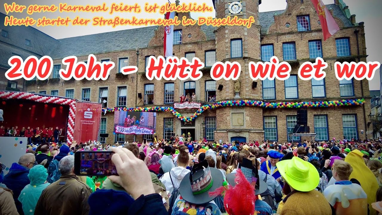 Karneval in Düsseldorf:Helau! Heute startet in Düsseldorf der ...