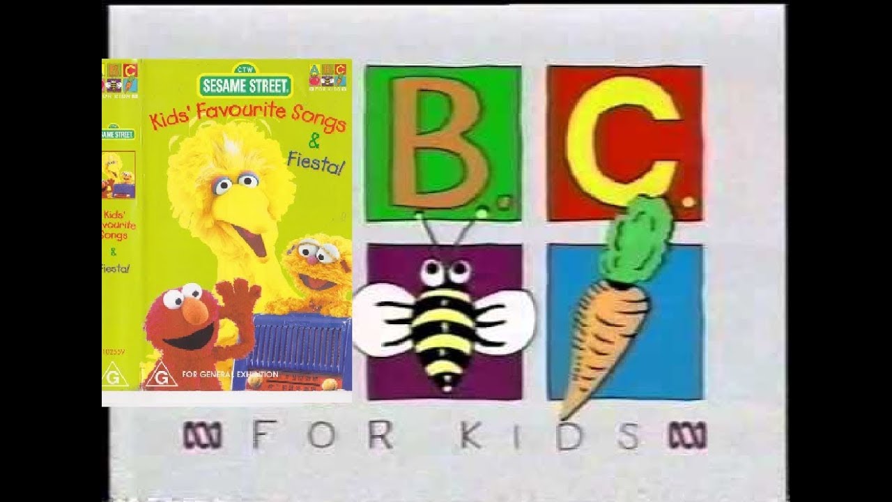 Opening And Closing To Sesame Street Kids Favourite Songs & Fiesta 2000 ...