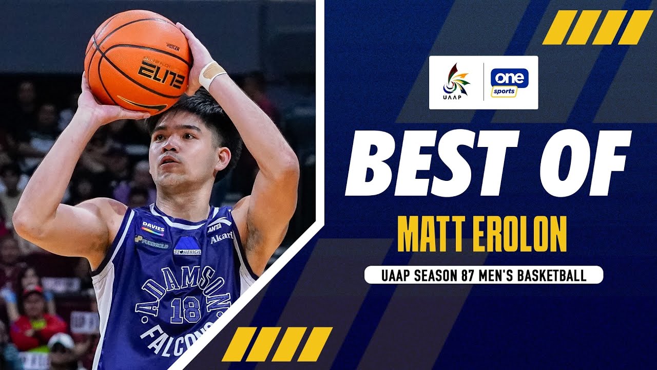 BEST OF MATT EROLON | UAAP SEASON 87 MEN'S BASKETBALL - YouTube