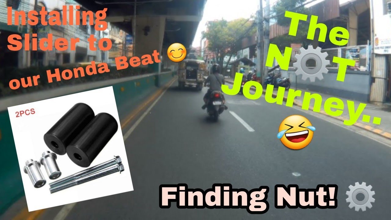 Motorcycle Slider Installation | Honda Beat FI V2 - YouTube