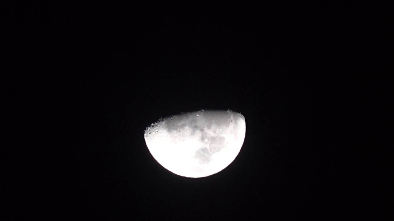 Half Moon shot with Sony AX53 - YouTube