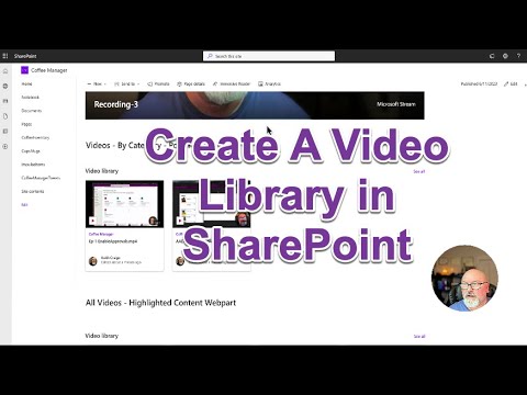 SharePoint - Create a Video Library - YouTube