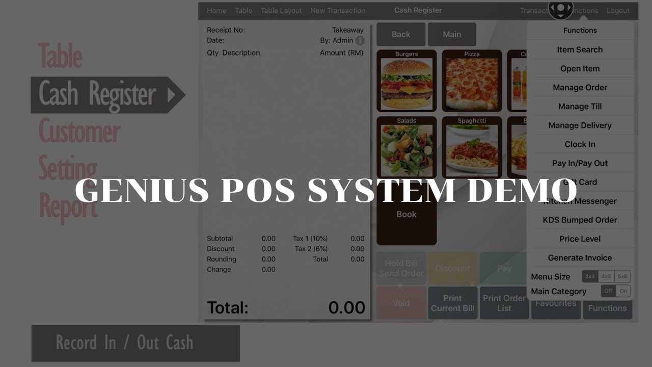 Genius POS System Demo Video - YouTube